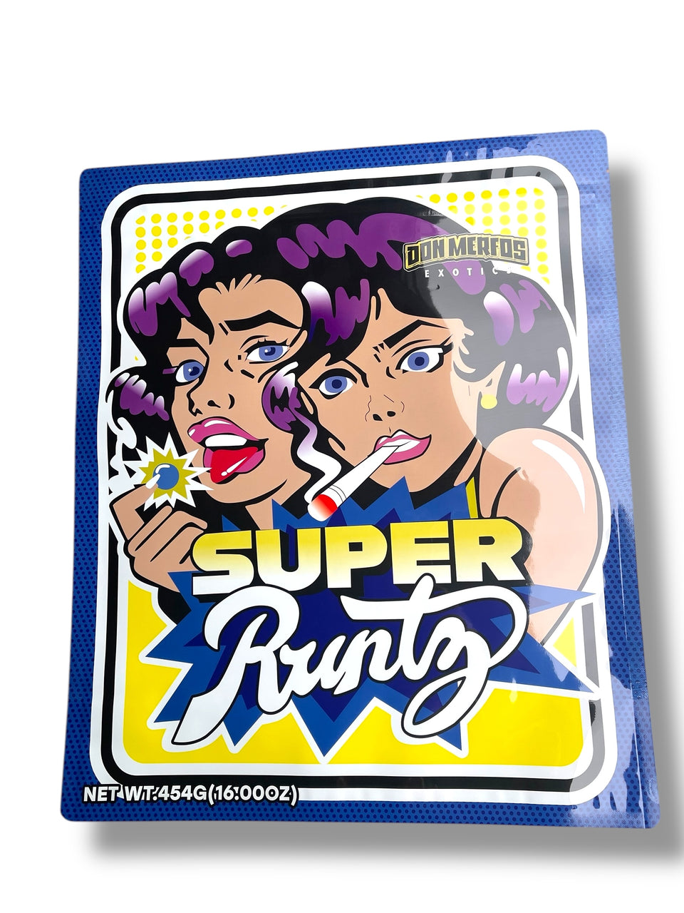 Shop 1 Pound Mylar Bags DM Super Runtz | Smell Proof Ziplocks – Xotic Packs